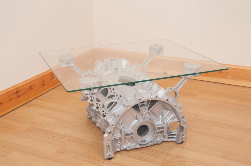 Bored? Build Yourself an Engine Coffee Table - Free Car Mag