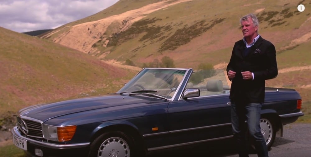 Charles Morgan on the Mercedes SL - Free Car Mag