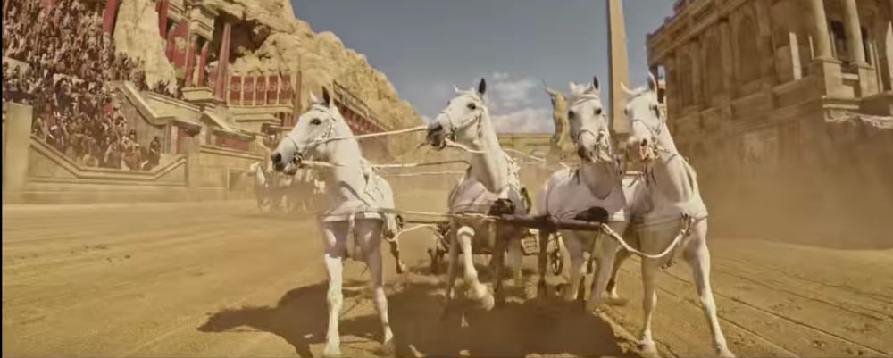 Ben Hur Chariot Race - Free Car Mag