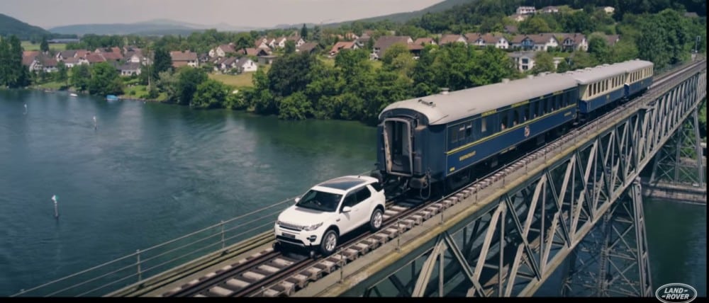 Land Rover Discovery Sport vs 100 tonne train - Free Car Mag
