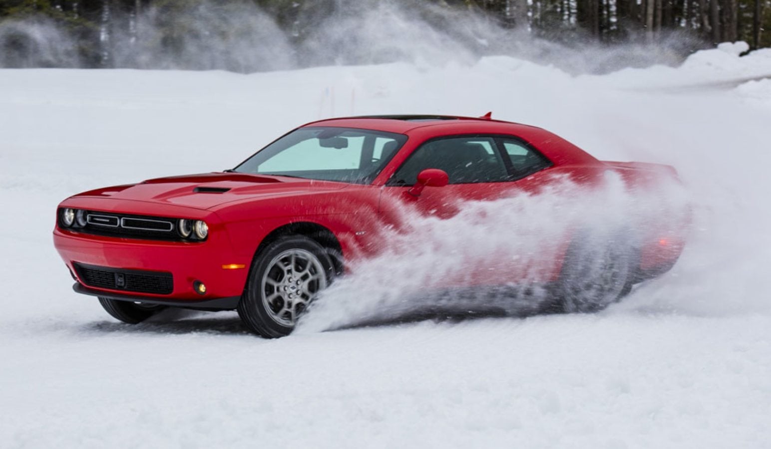 Dodge Challenger GT on Ice - Free Car Mag